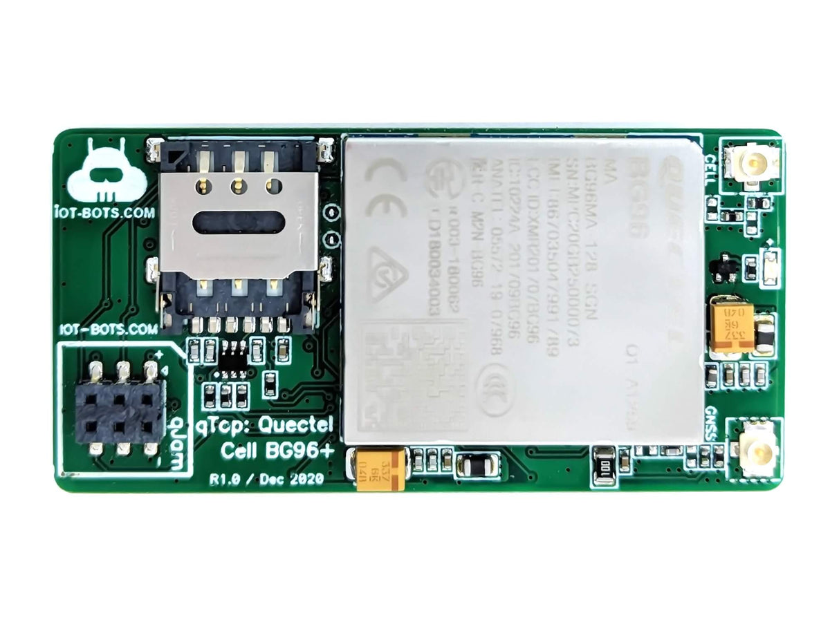 qTop Arduino MKR Compatible LTE Cat-M1/NB-IOT/EGPRS GNSS BG96 shield – IOT-BOTS.COM