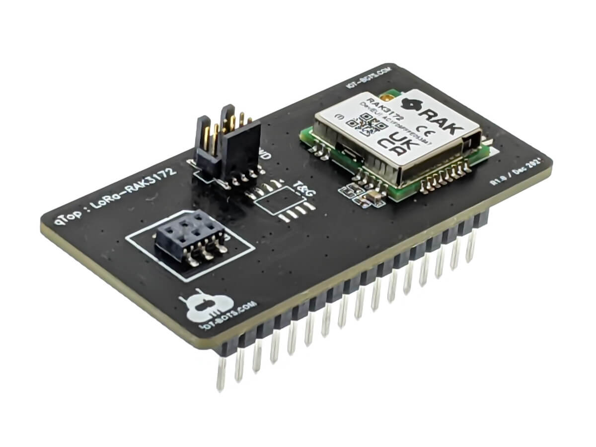 Qtop Adafruit Feather Compatible Lora Rak3172 Shield Iot Botscom