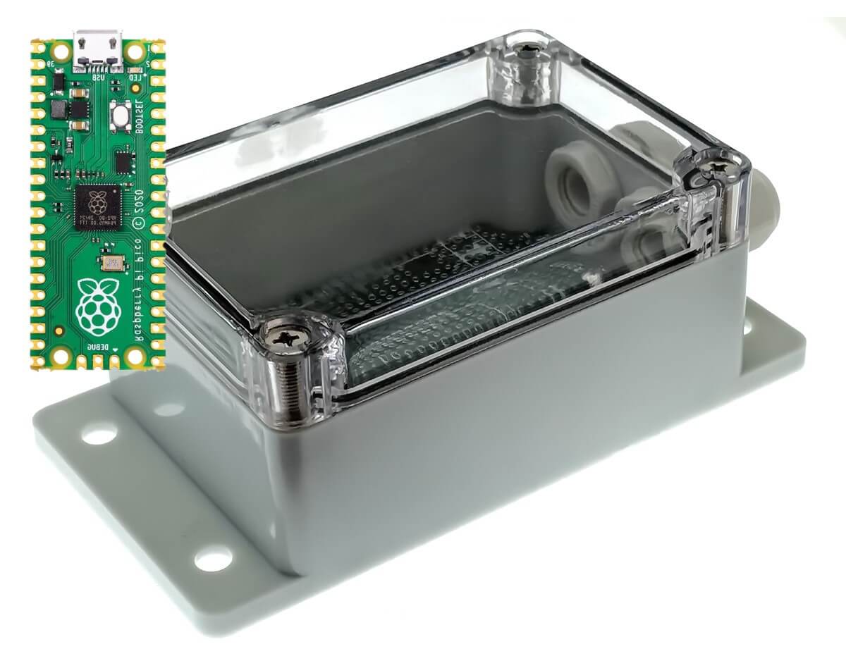 qBox Pi Pico DIY IOT Enclosure Kit – IOT-BOTS.COM