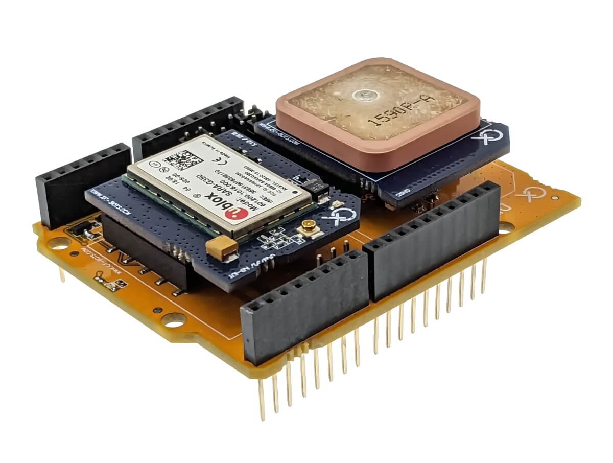 QWARKS Dual Arduino UNO Compatible Shield – IOT-BOTS.COM